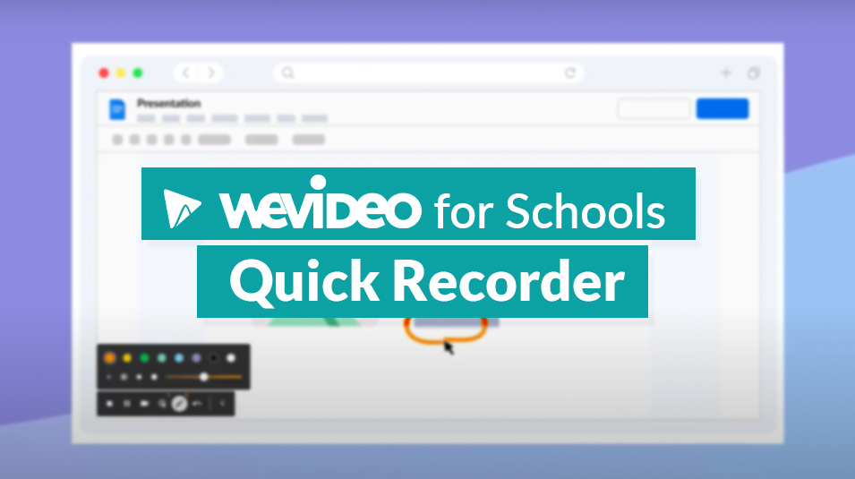 Product announcement: Introducing WeVideo Quick Recorder